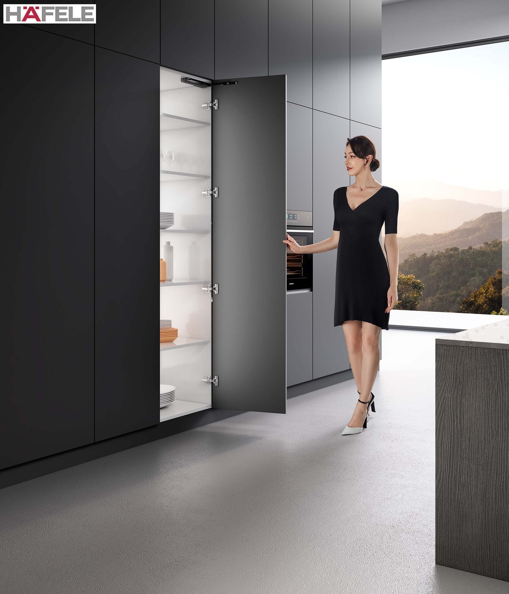 Hafele Introduces India's First One Touch Cabinet Mechanism